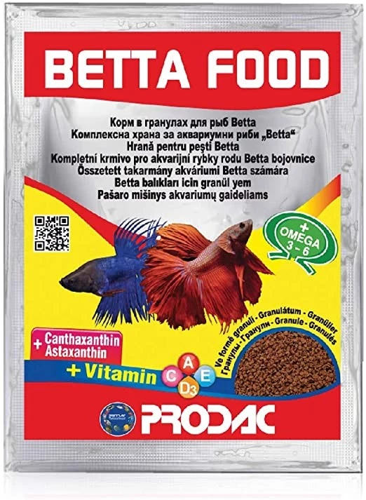 Comida Para Pez Betta LOMAS 20gr En Bolsita, 40% OFF